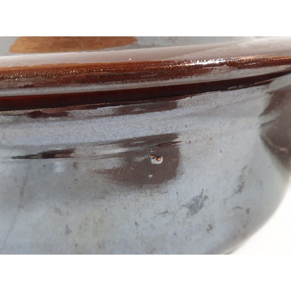 Kitchen | Terracotta Piral Albisola Italy Pan Pot W Handles Orange ...